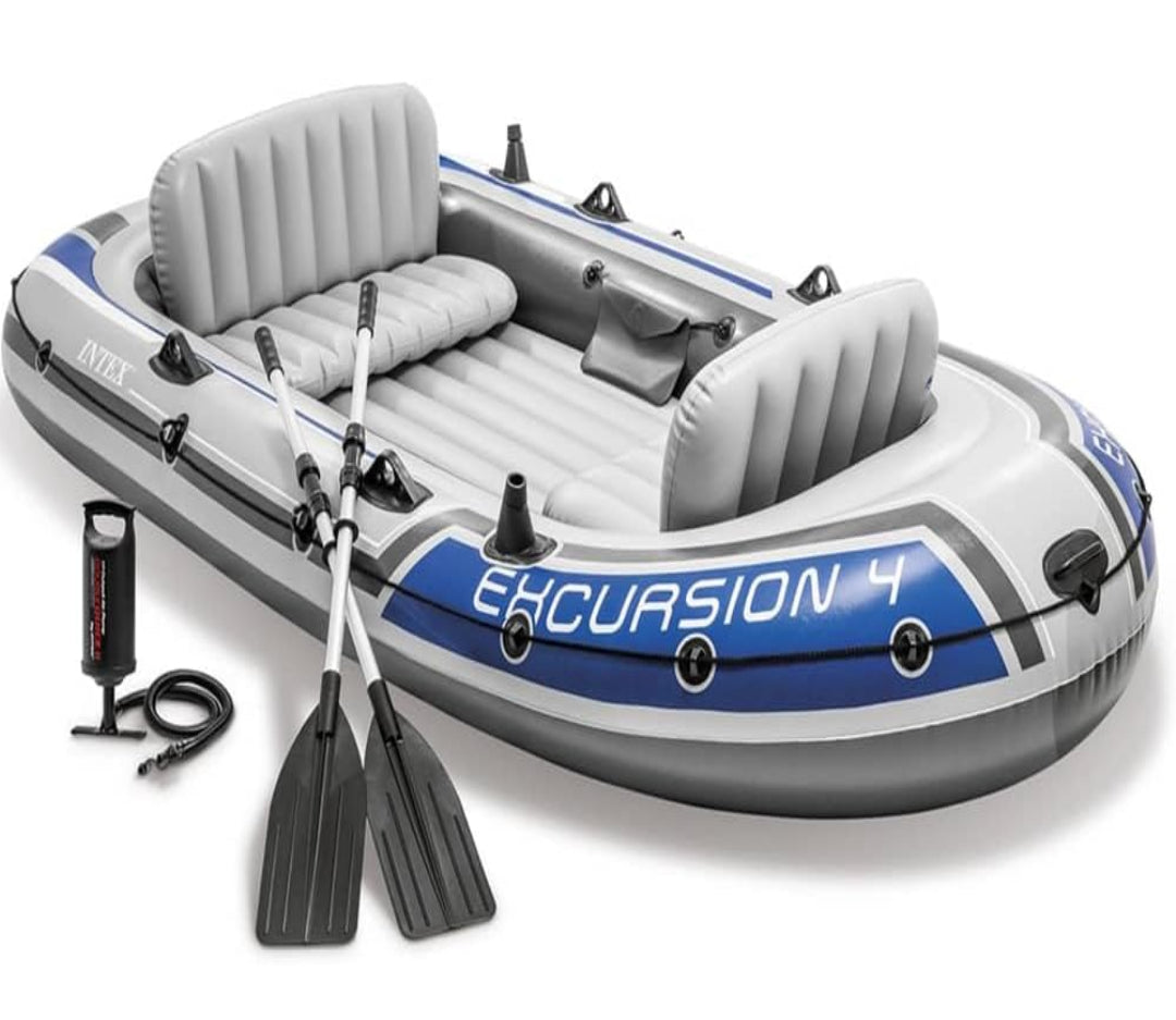 Bote Inflable INTEX Excursion 4 para 4 Personas Sport Series 351x165x4