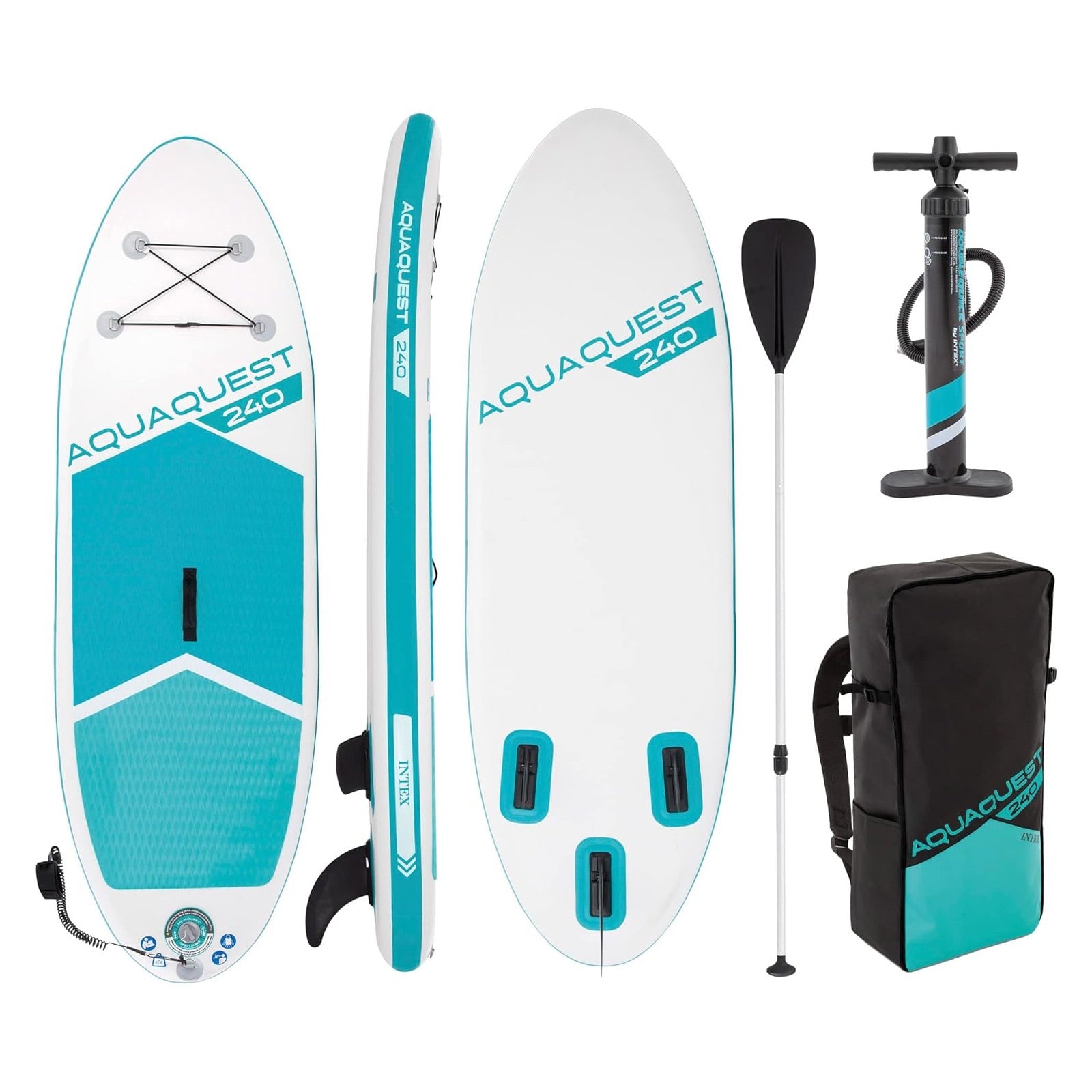 SUP Stand Up Paddle Inflable INTEX Aqua Quest 240 Youth