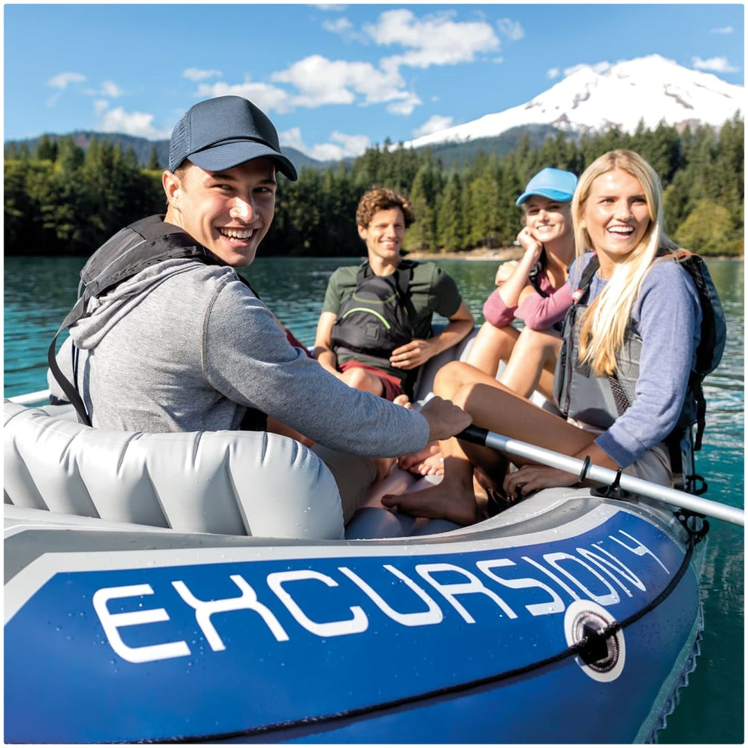 Bote Inflable INTEX Excursion 4 para 4 Personas Sport Series 351x165x4 ...